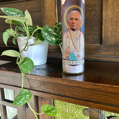 DR FAUCI Saint Fauci Celebrity Prayer Candle Gift - Etsy