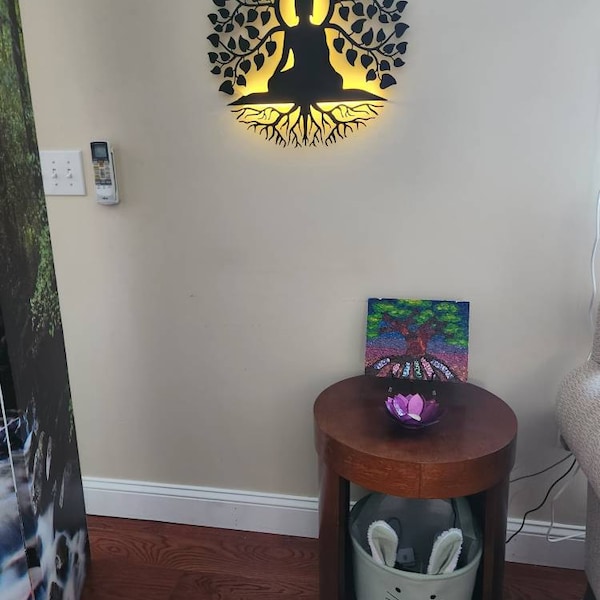 Buddha Metal Wall Art, Patna Hindu Wall Decor, Yoga Studio, Meditation ...