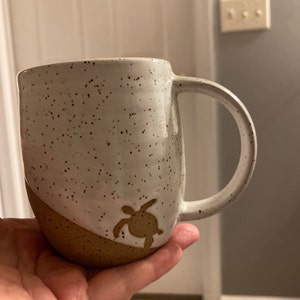 Sea Turtle Mug Ocean Life Mug Sea Turtle Gift Handmade - Etsy