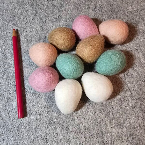 Fluffy White Felt Clouds (x1 Cloud), 100% Wool Felt Clouds for Creative ...