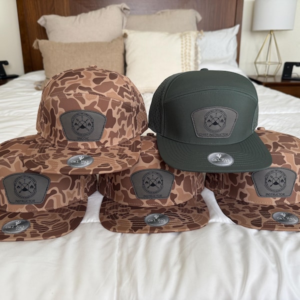 CUSTOM Osprey Logo Hat | Leather Patch Hat | Custom Leather Tags ...