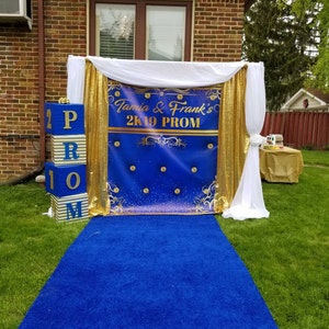 Prom Backdrop, Prom Step and Repeat Backdrop, Royalty Backdrop, Royalty ...