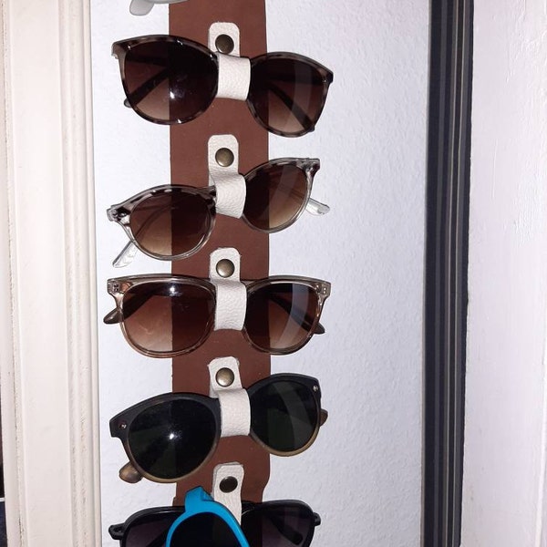 Sunglasses Display, Holder Wall, Bridesmaid Gifts, Leather Glasses ...