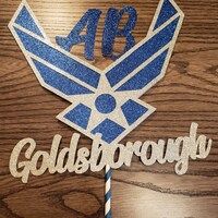 Custom Air Force Emblem Cake Topper. United States Air Force Custom ...