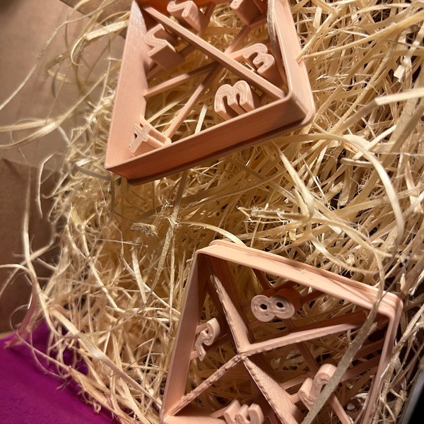 Dice Set of 6 RPG Medieval Fantasy Dnd D&D Dungeons and Dragons Cookie ...