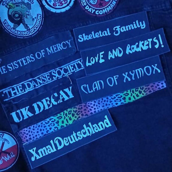 Vixen Handmade, Hand-painted Patch (more Info in Description!) - Etsy