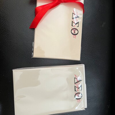 Custom Personalized Note Pad, Writing Pad, Memo Pad Minimalist Design ...