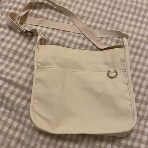 Multi Pocket 3D Canvas Crossbody Tote Bagmessenger Bagcanvas - Etsy