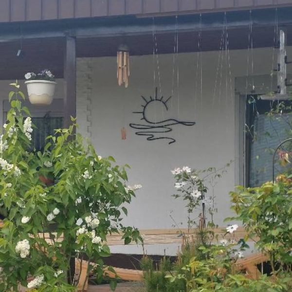 Sunshine Metal Sign | Sun Metal Wall Art | Sea Sparkle Metal Wall Decor ...