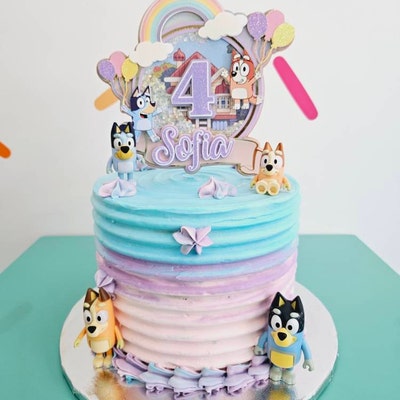 Minnie Shaker Topper, Minnie Summer Cake Topper, Minnie Pool Party Cake ...