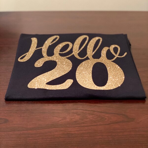 Hello 20 Svg, Cake Topper Svg, 20th Birthday Svg, Dxf, Png, Birthday ...