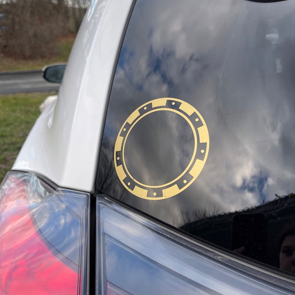 Xena Warrior Princess Chakram Vinyl Decal, Car Accessory, Laptop ...