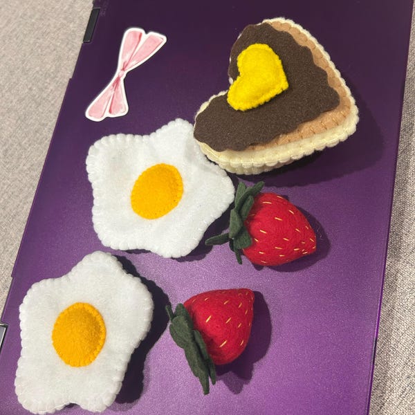 Felt Donut, Felt Food, Pretend Play Bakery, Felt Dessert, Felt Sweets ...