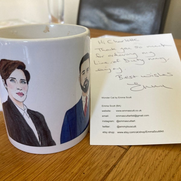 Fleabag & Claire Mug - Etsy