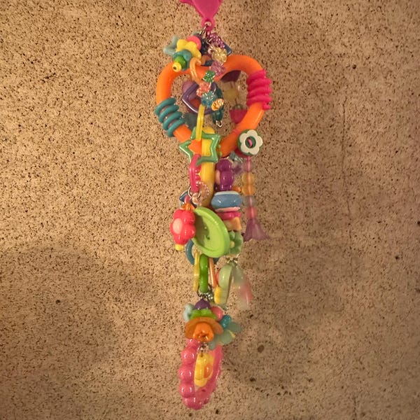 Custom Kidcore Bag Charm/keychain - Etsy