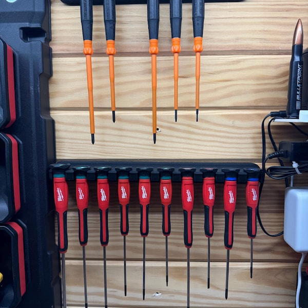 30-slot Wall Mounted Magnetic Rack for WIHA Precision Screwdrivers - Etsy