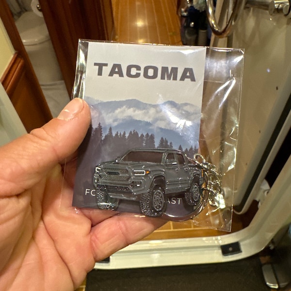 Toyota Tacoma Accessories Keychain 3rd Gen Truck TRD 2016-2023 Perfect ...