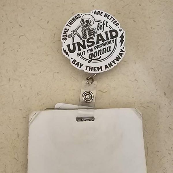 OT Badge Reel - Occupational Therapist Badge Reel - Nurse Badge Pull ...