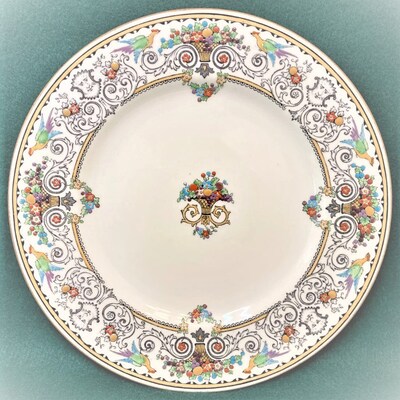 SPODE GEISHA BREAD Plates Set of 5 - Etsy