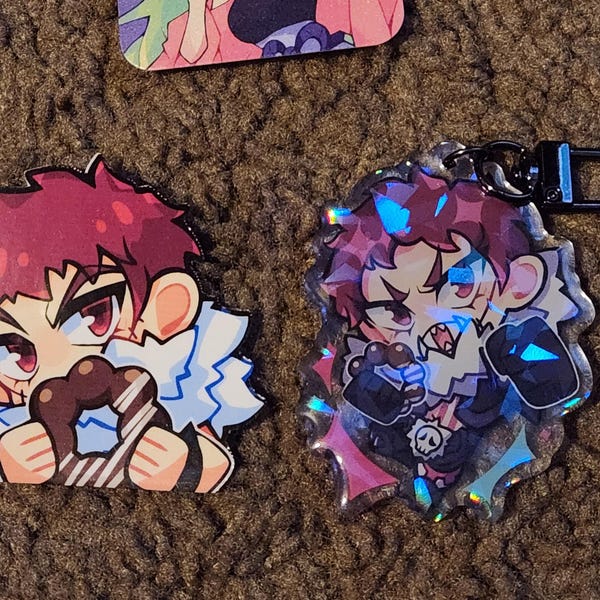 3.5in Nijisanji Ethyria New Outfit Group Keychain Charm - Etsy