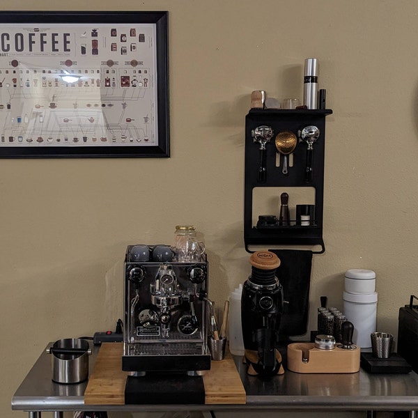 Barista Board for Portafilter, Tamper and Coffee Accessories - Etsy