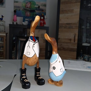 Handmade Wooden Gonks Gnome Carved Fairy Garden Natural Wood - Etsy