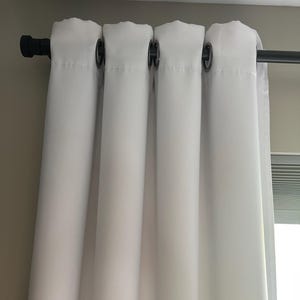 NEW! White Curtain Spacer 3.25in Long, 1.3 Inch Inner Diameter per ...