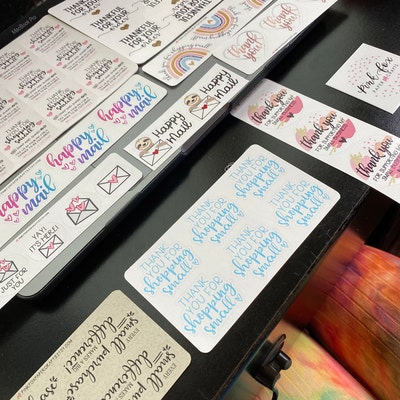 Sticker Sample Pack, 30 Sticker Variety Pack, Happy Mail Stickers ...