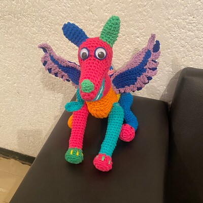 Dante Spirit Guide Coco Movie _ English Crochet Pattern - Etsy