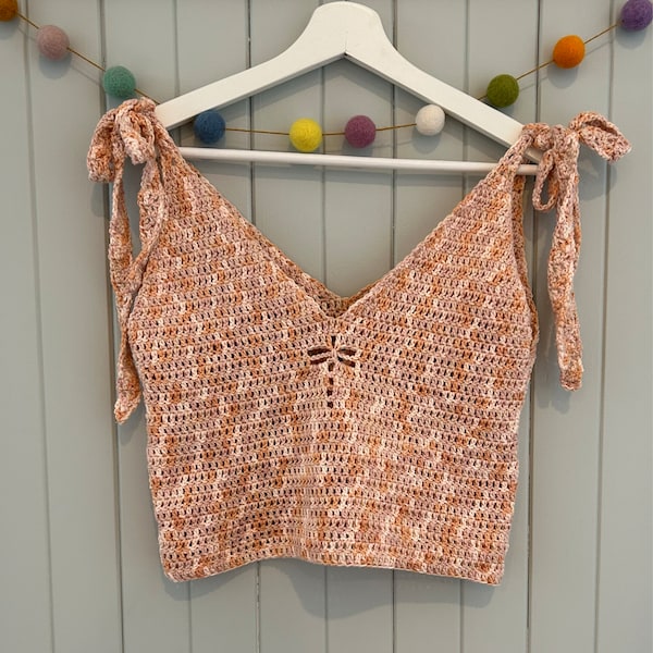 Crochet Top Pattern, Pdf File, Photo Tutorial and Video Tutorial ...