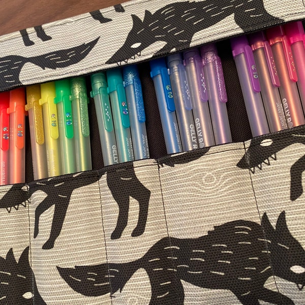 Angela Roll-up Pencil Case PDF Sewing Pattern, School Bag - Etsy