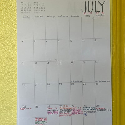 2 Year Large Monthly Spiral Planner Start Any Month / 2 - Etsy