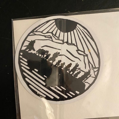 The One Ring Sticker Lord of the Rings Movie Fanart Waterproof Art ...