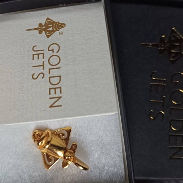 Quimbaya Flyer Ancient Aircraft Pin 24k Gold Plated Golden Jet-8 ...