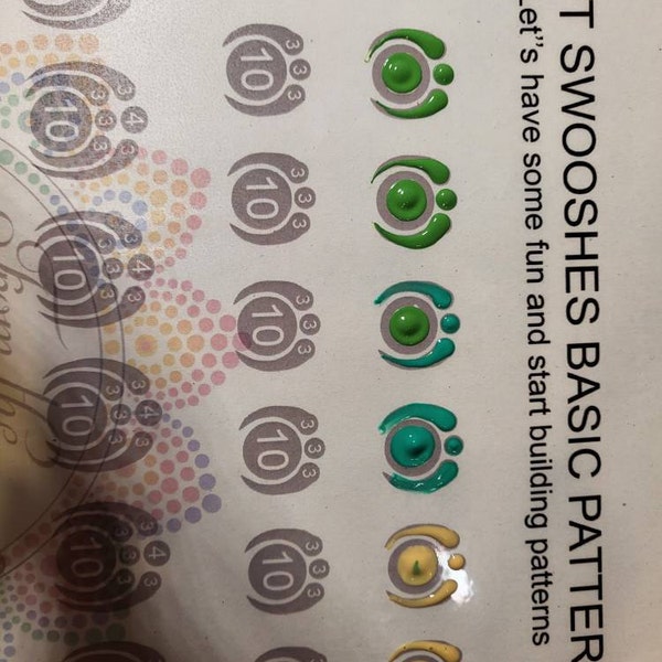 Dot Art Pattern Canvas 28 - Downloadable PDF - Mandala Dotting ...