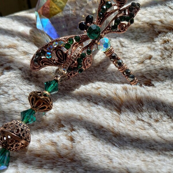 CELTIC DRAGON CRYSTAL Sun Catcher Window Prism Art Decor Ornament ...