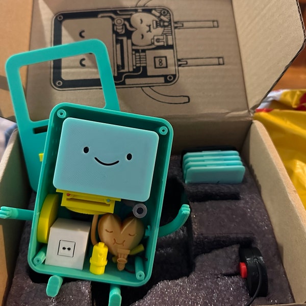 Adventure Time BMO Digital Printable Poster | Vintage Blueprint Patent ...