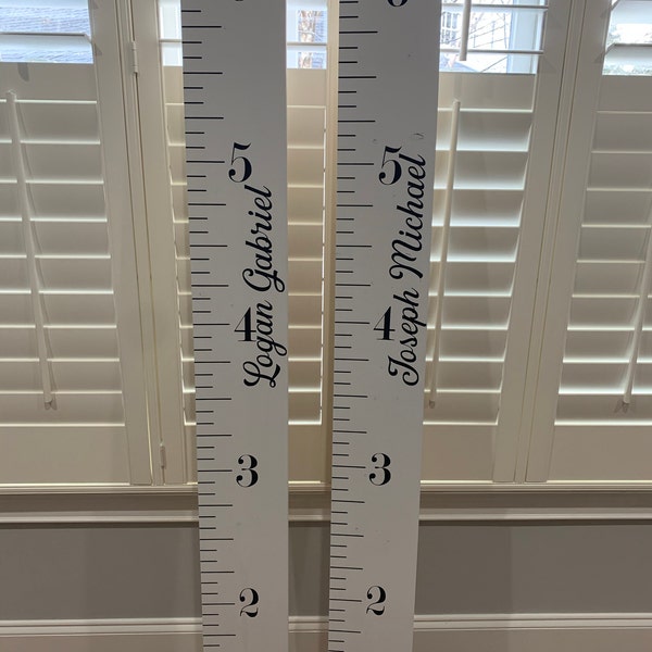Height Stick Ruler - Wood Height Chart for Kids - Growth Chart Ruler - Etsy