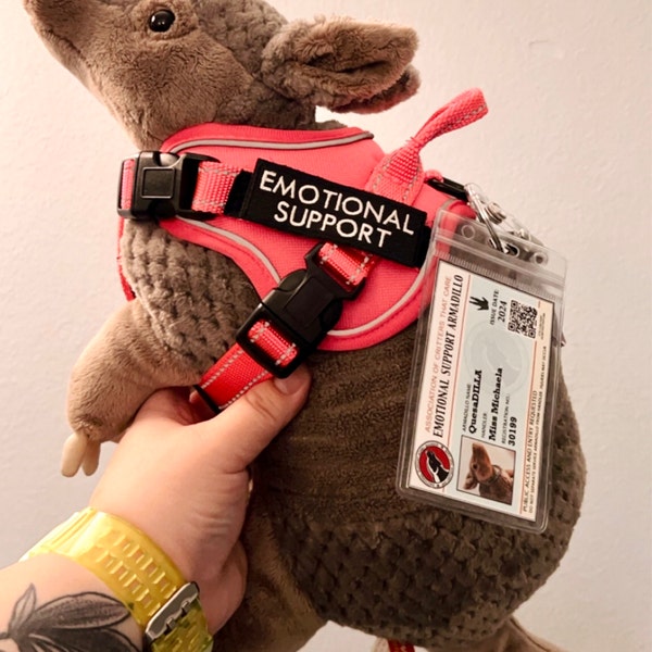 ESSA Harness With Handle Emotional Support Plush Make Your Own Stuffed ...