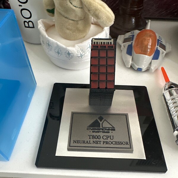 Cyberdyne Systems T-800 CPU Brain Chip Prop Replica - Etsy