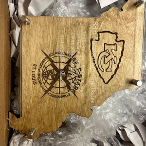 Military Going Away, State/base Military Going Away Gift, Farewell Gift ...