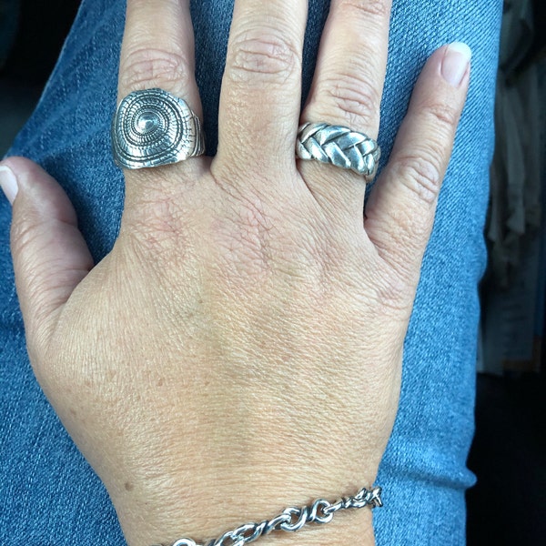 Silver Shell Ring, Nautical Jewelry, Seashell Ring, Shell Jewelry ...