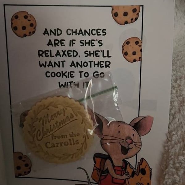 If You Give Your Teacher A Cookie Book, Teacher Appreciation Gift End ...