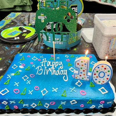 Level 13 Unlocked Cake Topper Gamer Cake Topper Gamer Gamer - Etsy