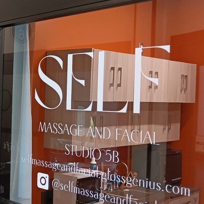 Custom Business Logo Vinyl Decal / Personalized Store Decal / Logo ...