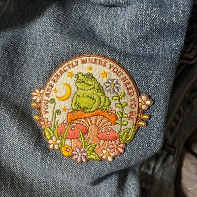 Love 70s Retro Heart Patch Iron on Patch Embroidered Patches 70s ...