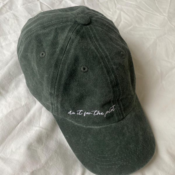 Custom Embroidered Dad Cap Washed Dad Hat Unstructured Gym Cap Bachelor ...