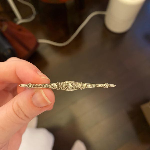 Vintage Sterling Silver Woven Center Band - Etsy