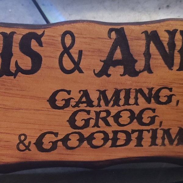 Personalized Dnd Tavern Sign - Dungeons and Dragons - Dungeon Master ...