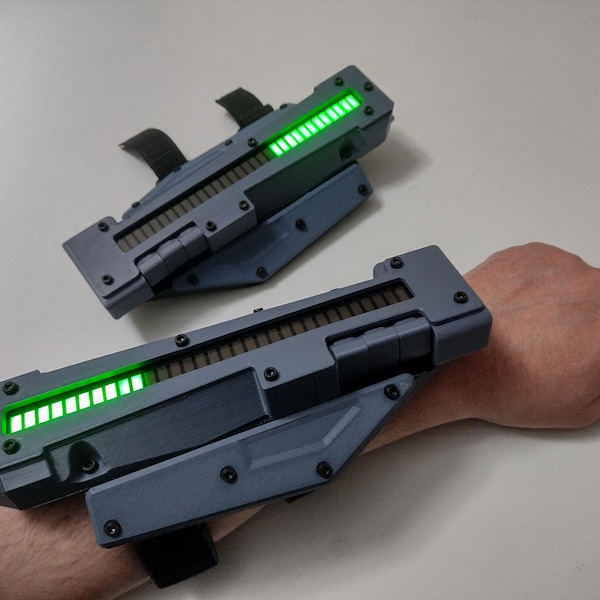 AUGMENT // V2 Cyberpunk LED Gauntlets (wrist Cuff Variant) - Multiple ...